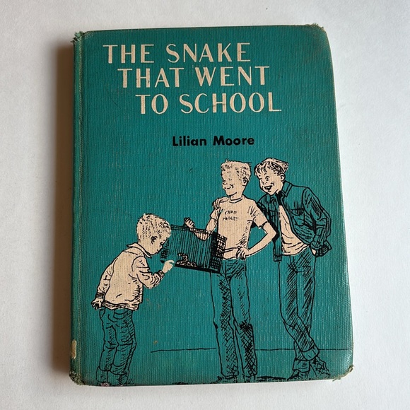 Vintage | Other | Vintage The Snake That Went To School Hardcover Book ...